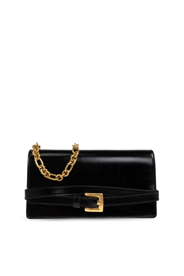 Balmain Wallet On A Chain - Black