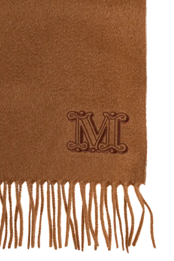 Max Mara Cashmere Scarf - Brown