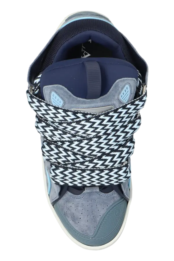 LANVIN Curb Low Top Sneakers