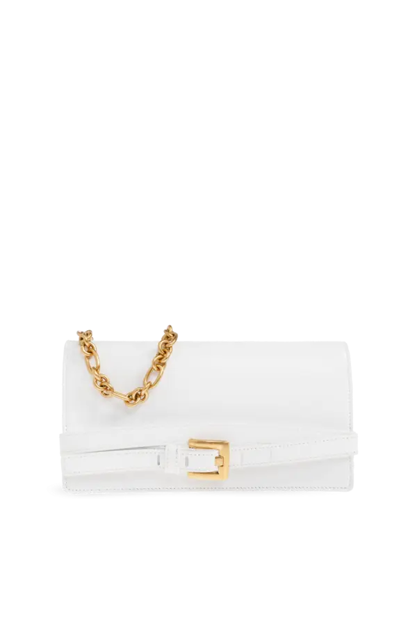 Balmain Wallet On A Chain - White