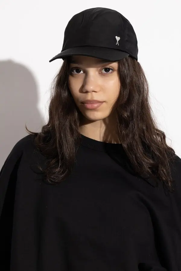Ami Baseball Cap - Black
