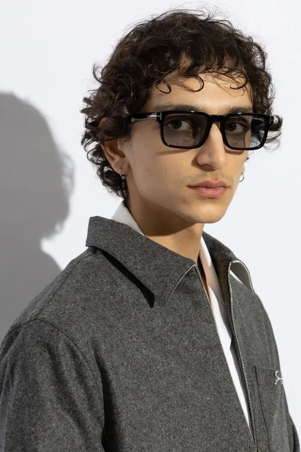 TOM FORD Rectangle Sunglasses - Black