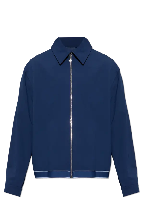 Casablanca Logo Jacket - Navy Blue