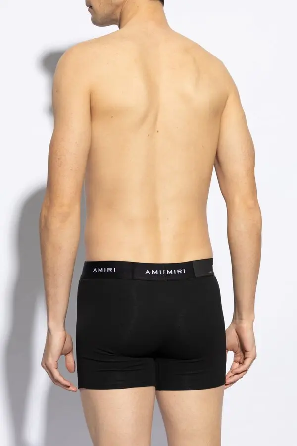 Amiri Boxer Shorts With Logo