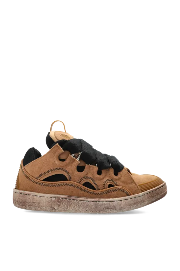 LANVIN Curb Sneakers - Brown