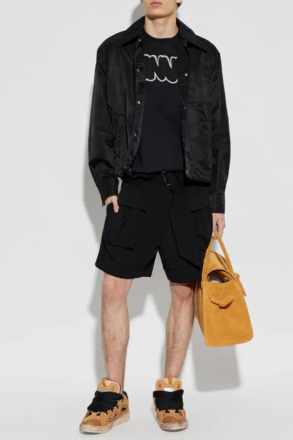 LANVIN Curb Sneakers - Brown