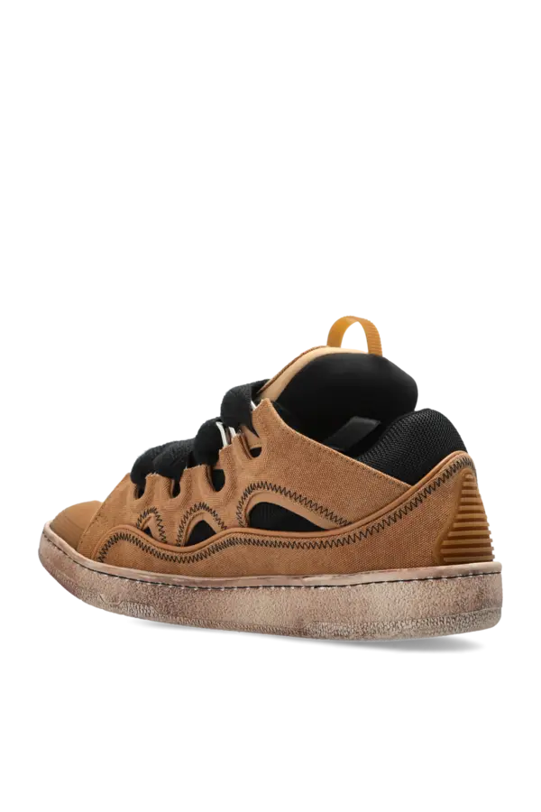 LANVIN Curb Sneakers - Brown