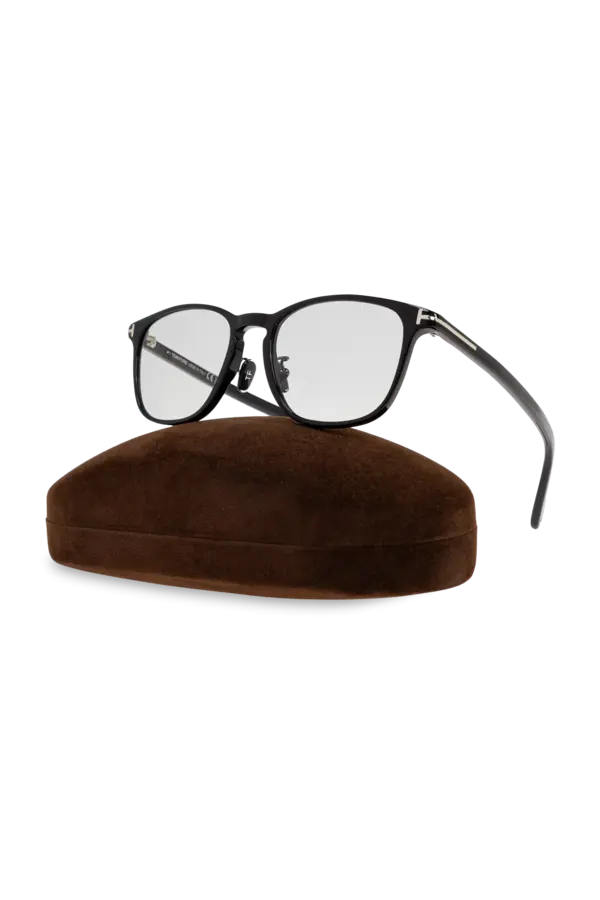 TOM FORD Rectangle Eyeglasses - Black