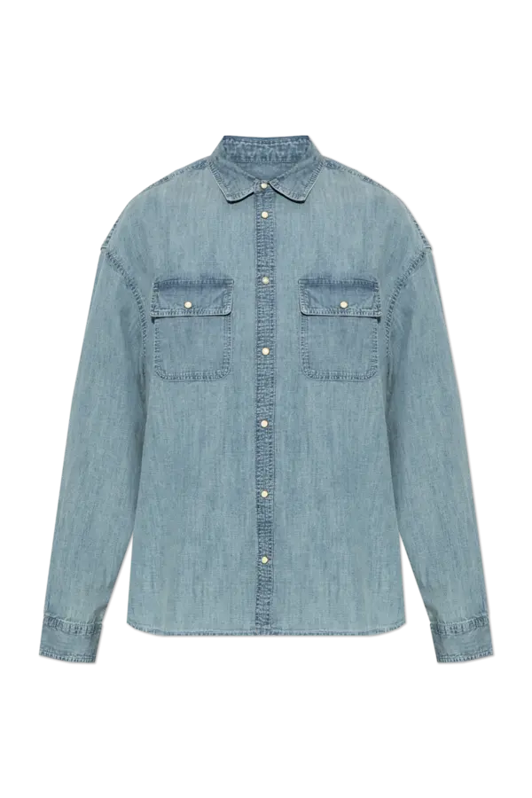 ALLSAINTS Denim Shirt ‘gribbs - Blue