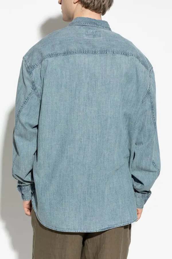 ALLSAINTS Denim Shirt ‘gribbs - Blue