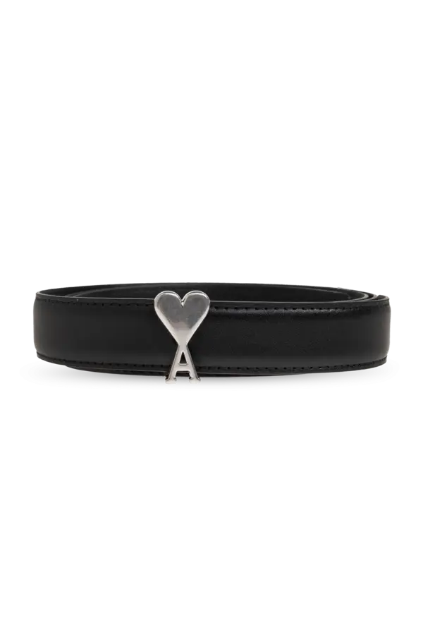 Ami Leather Belt - Black