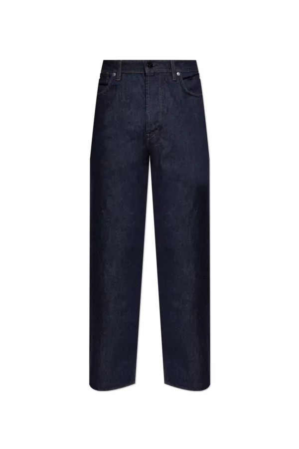 Stone Island Straight Leg Jeans - Navy Blue