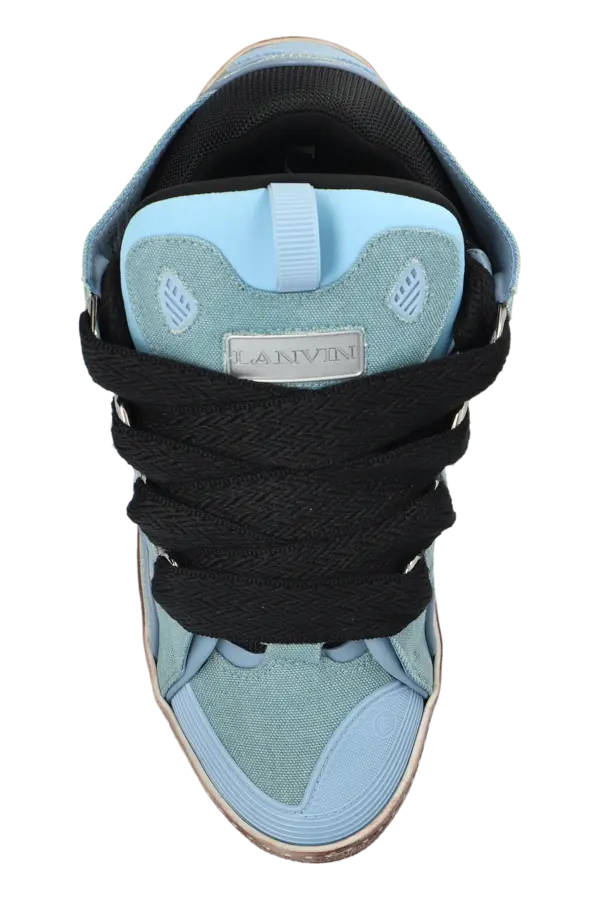LANVIN Curb Low Top Sneakers - Blue