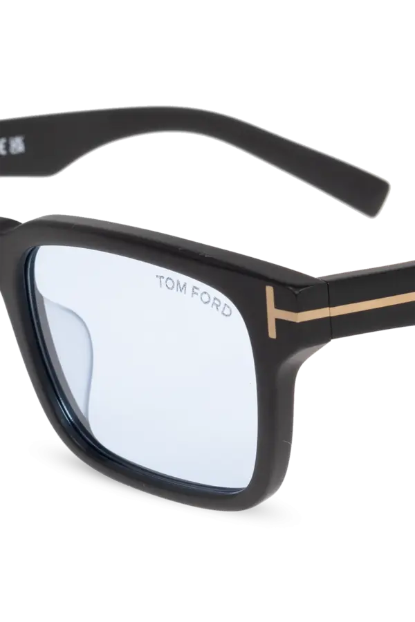 TOM FORD Sunglasses With Rectangular Frame - Black