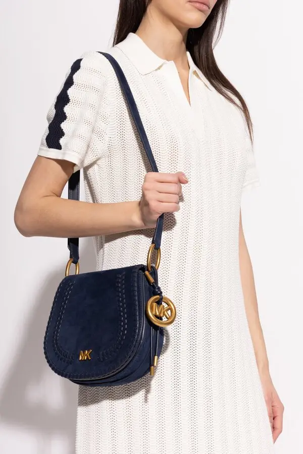 Michael Kors Shoulder Bag - Navy Blue