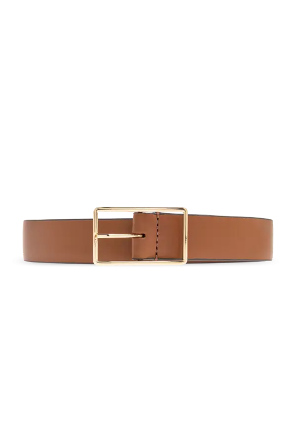 Tory Burch Leather Belt - Brown