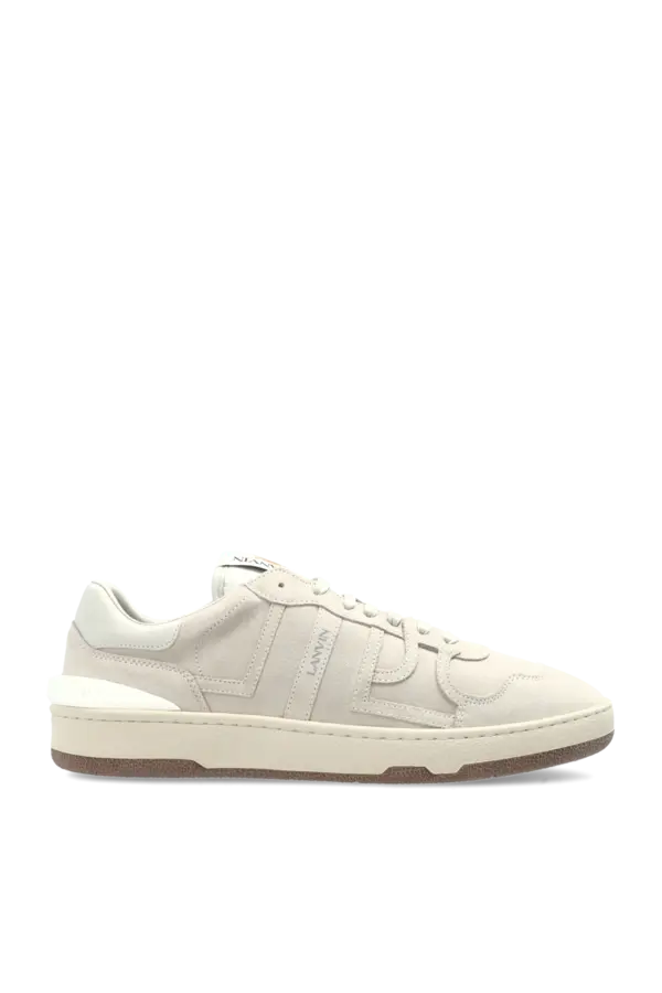 LANVIN Clay Low-top Sneakers - Cream