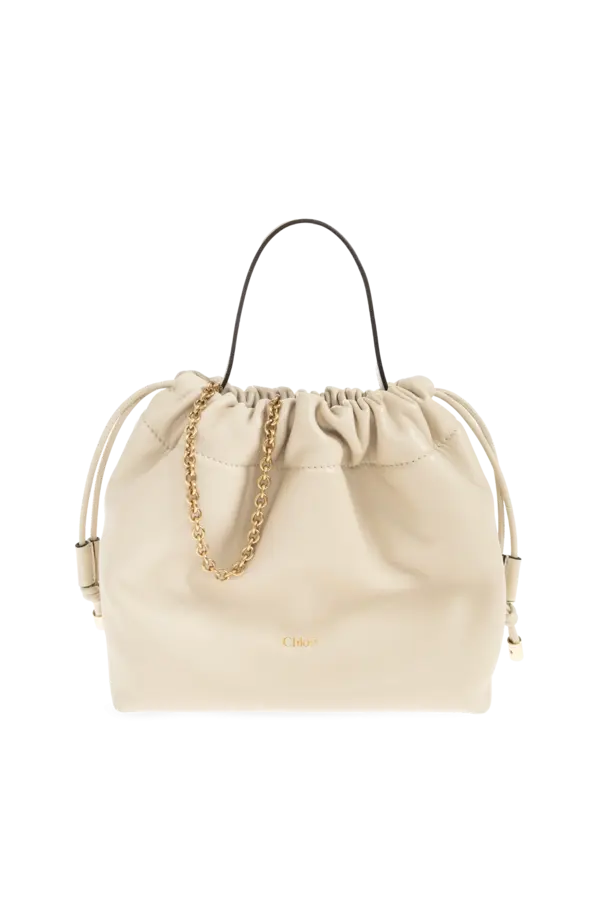 Chloé Icons Mini Hand Bag - Cream