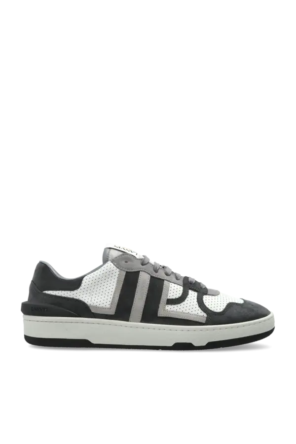 LANVIN Clay Low Top Sneakers - Grey