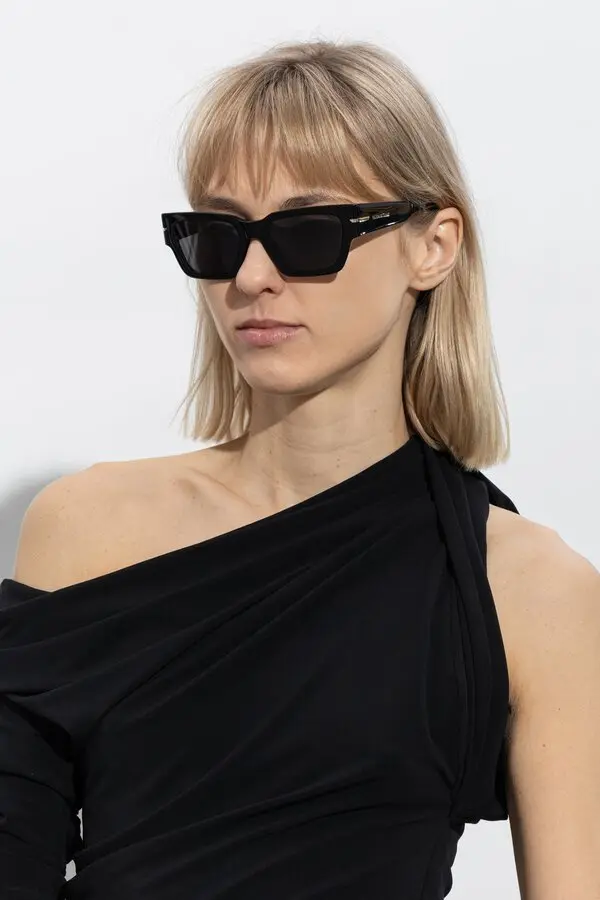 Victoria Beckham Rectangular Sunglasses - Black