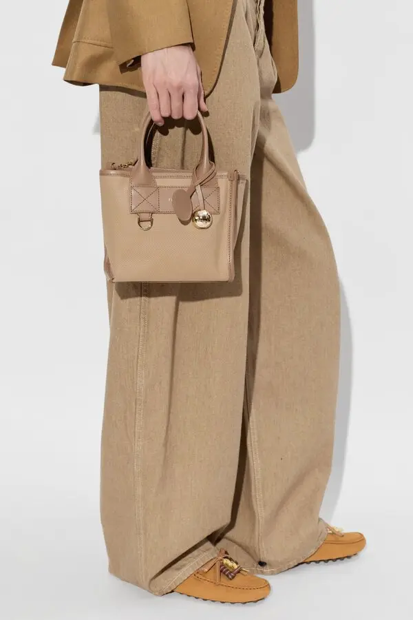 Furla Divide Mini Tote - Beige