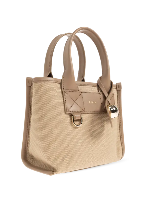 Furla Divide Mini Tote - Beige