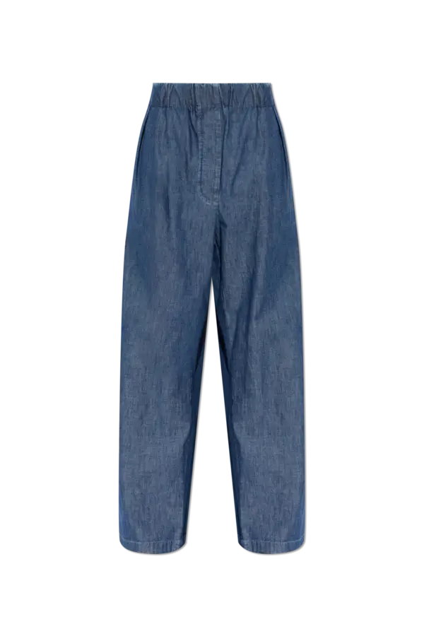 JIL SANDER Loose-fit Trousers - Blue