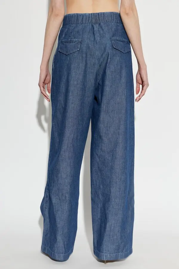 JIL SANDER Loose-fit Trousers - Blue