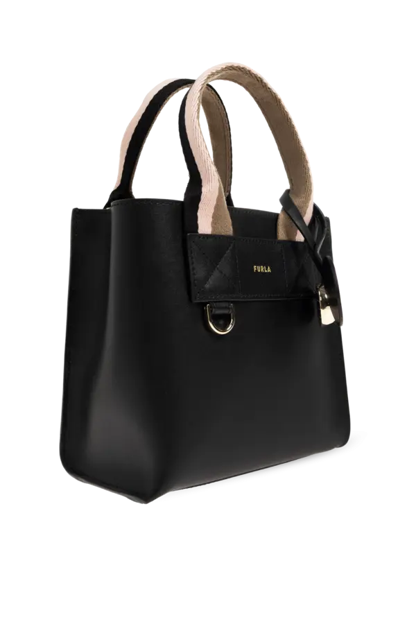 Furla Divide Mini Tote - Black