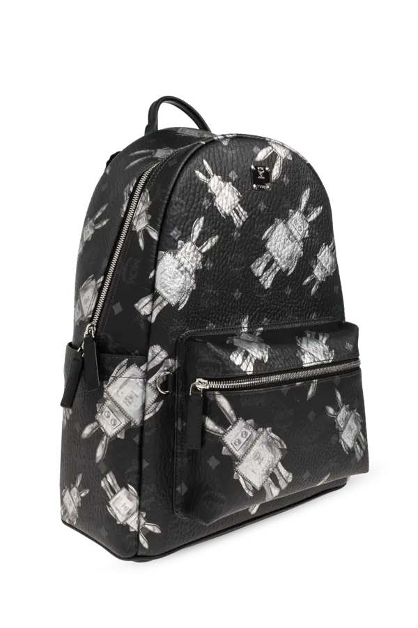Mcm Stark Backpack - Black