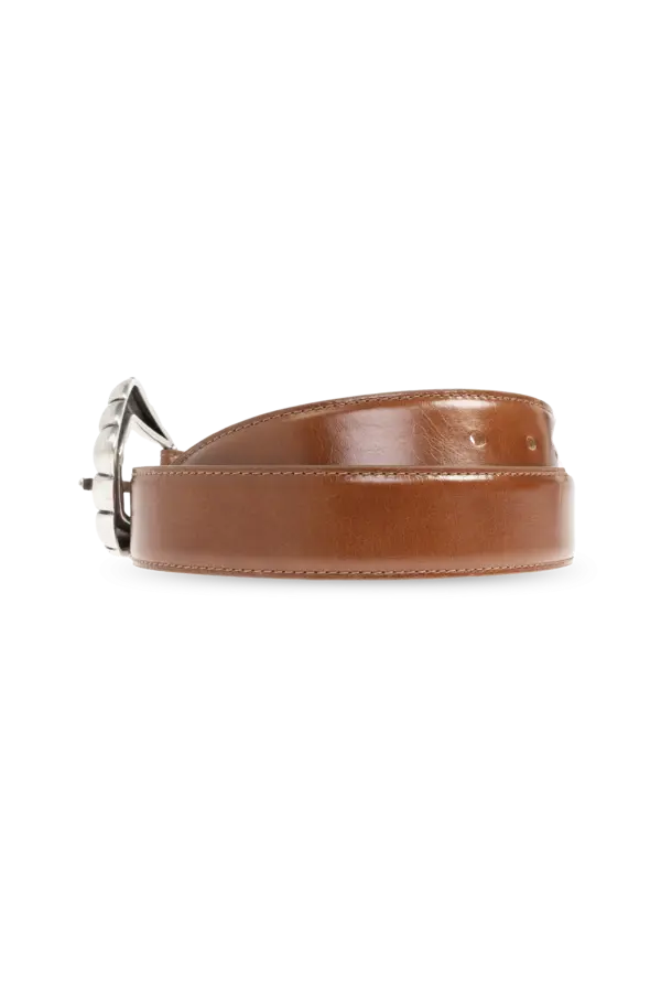 IRO PARIS Embella Leather Belt - Brown