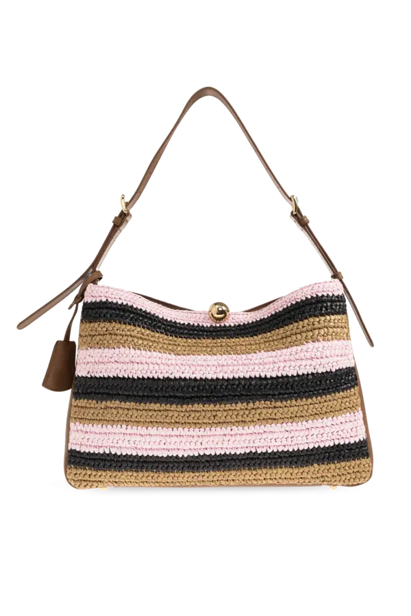 Furla Sfera Soft Large Shoulder Bag - Beige