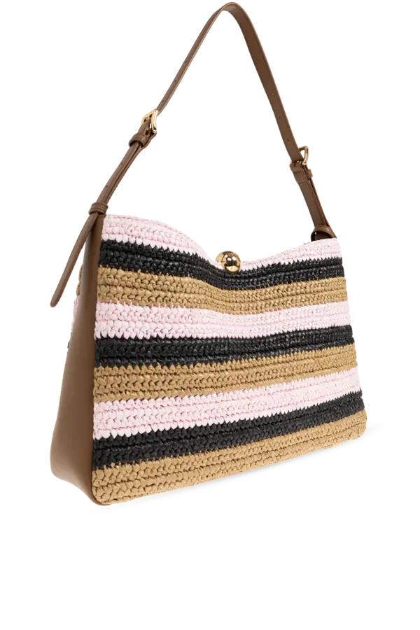 Furla Sfera Soft Large Shoulder Bag - Beige