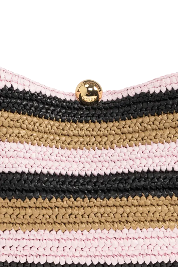 Furla Sfera Soft Large Shoulder Bag - Beige