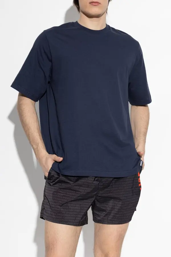 Dsquared2 Underwear T-shirt With A Round Neckline - Navy Blue