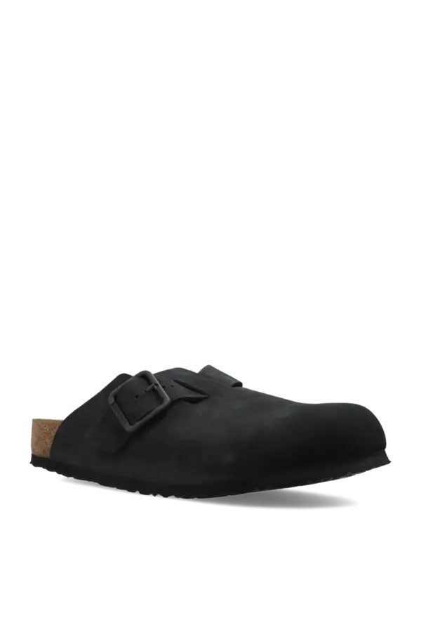 BIRKENSTOCK Boston Wire Buckle Clogs - Brown