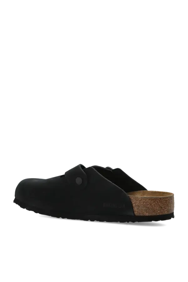 BIRKENSTOCK Boston Wire Buckle Clogs - Brown