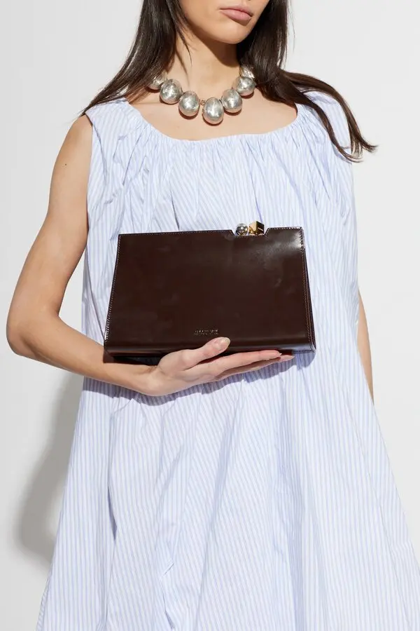 Jacquemus Le Salon' Clutch - Brown