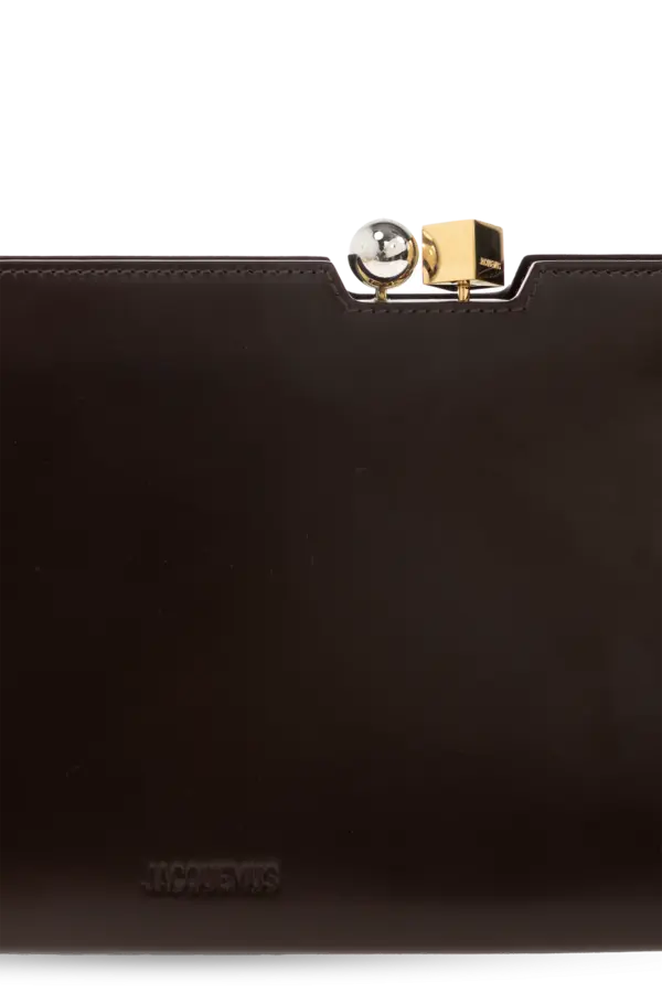 Jacquemus Le Salon' Clutch - Brown