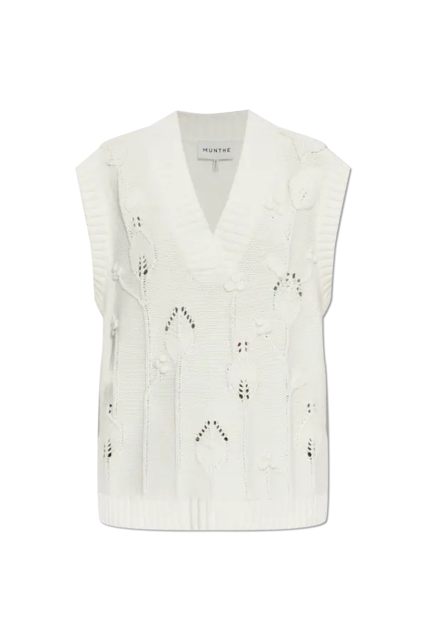 Munthe Baburi Vest - Cream