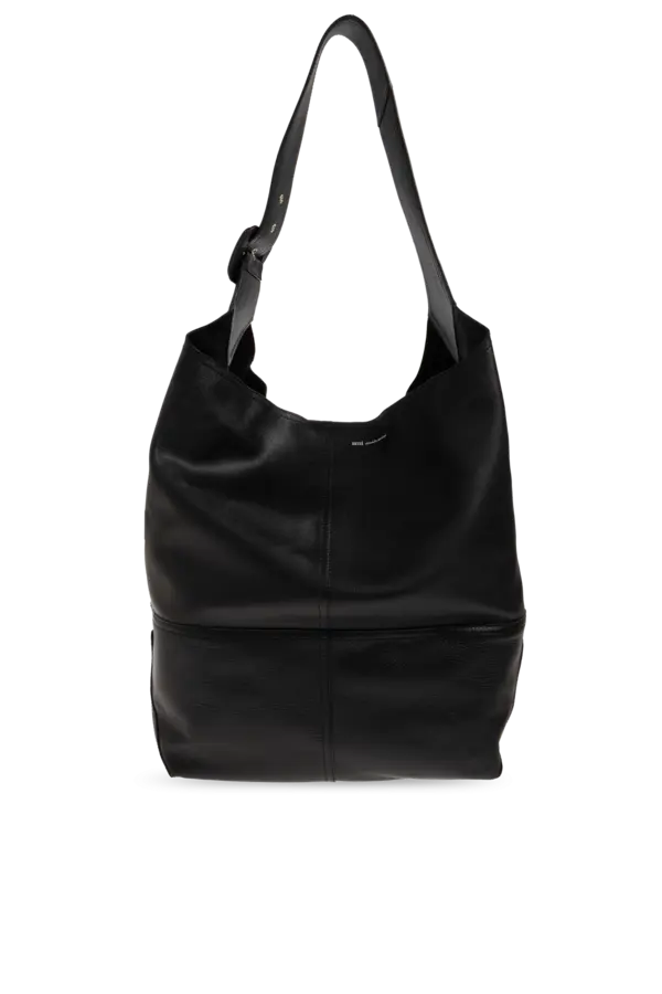 AMI Paris Etienne Shoulder Bag - Black