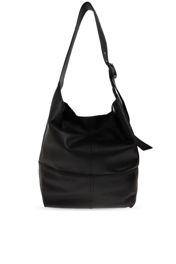 AMI Paris Etienne Shoulder Bag - Black