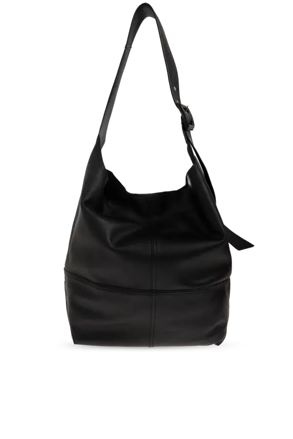 AMI Paris Etienne Shoulder Bag - Black