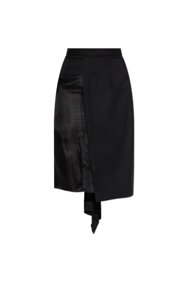 Vetements Asymmetric Skirt With Slit