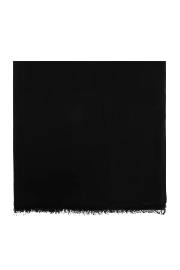 FERRAGAMO Scarf With Monogram - Black