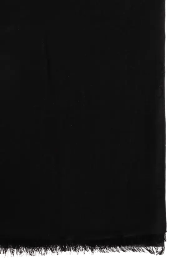 FERRAGAMO Scarf With Monogram - Black