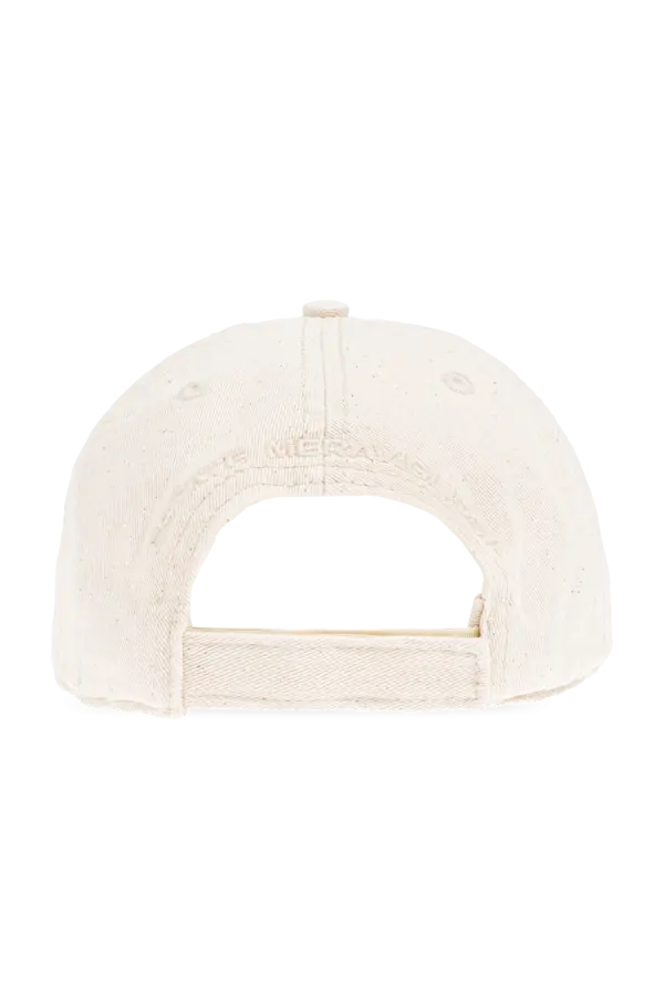 Attico Cap With Visor - Cream