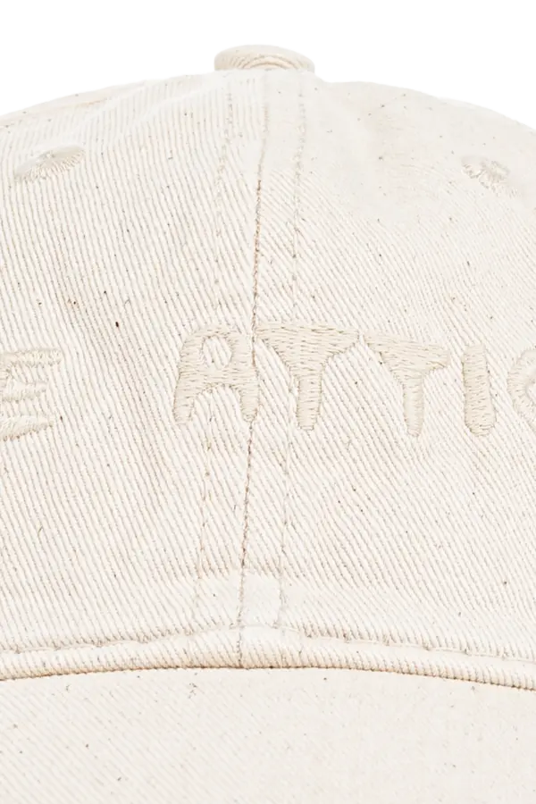 Attico Cap With Visor - Cream