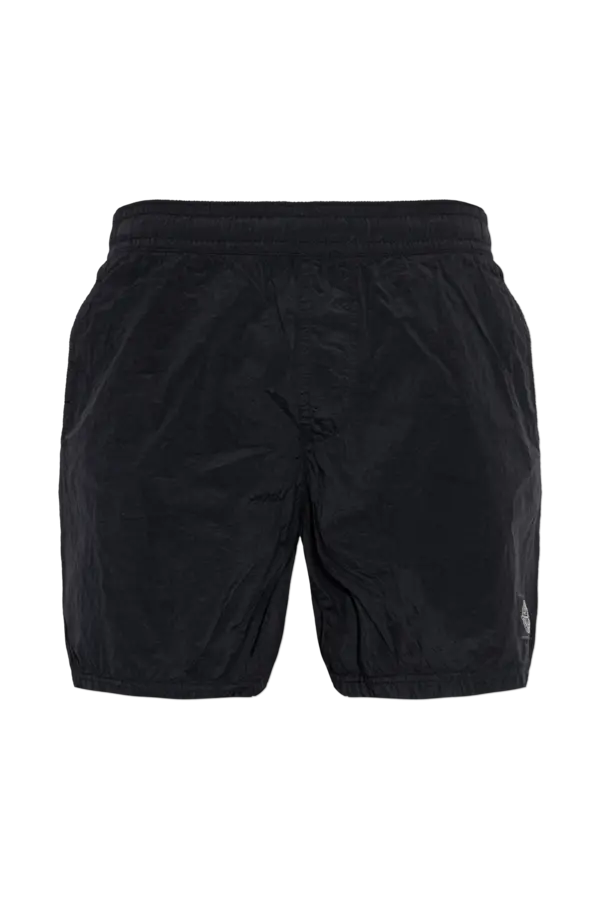 Stone Island Swim Shorts - Black