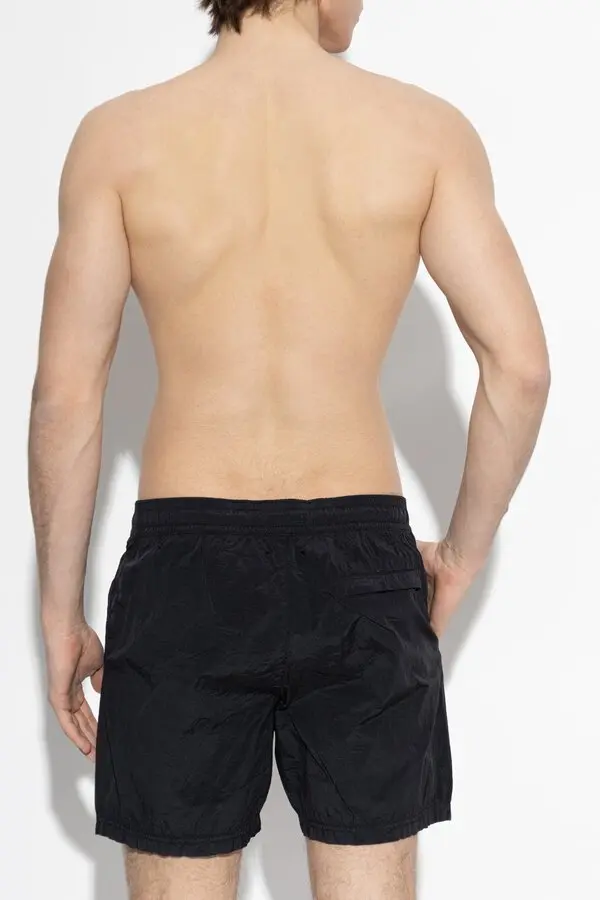 Stone Island Swim Shorts - Black